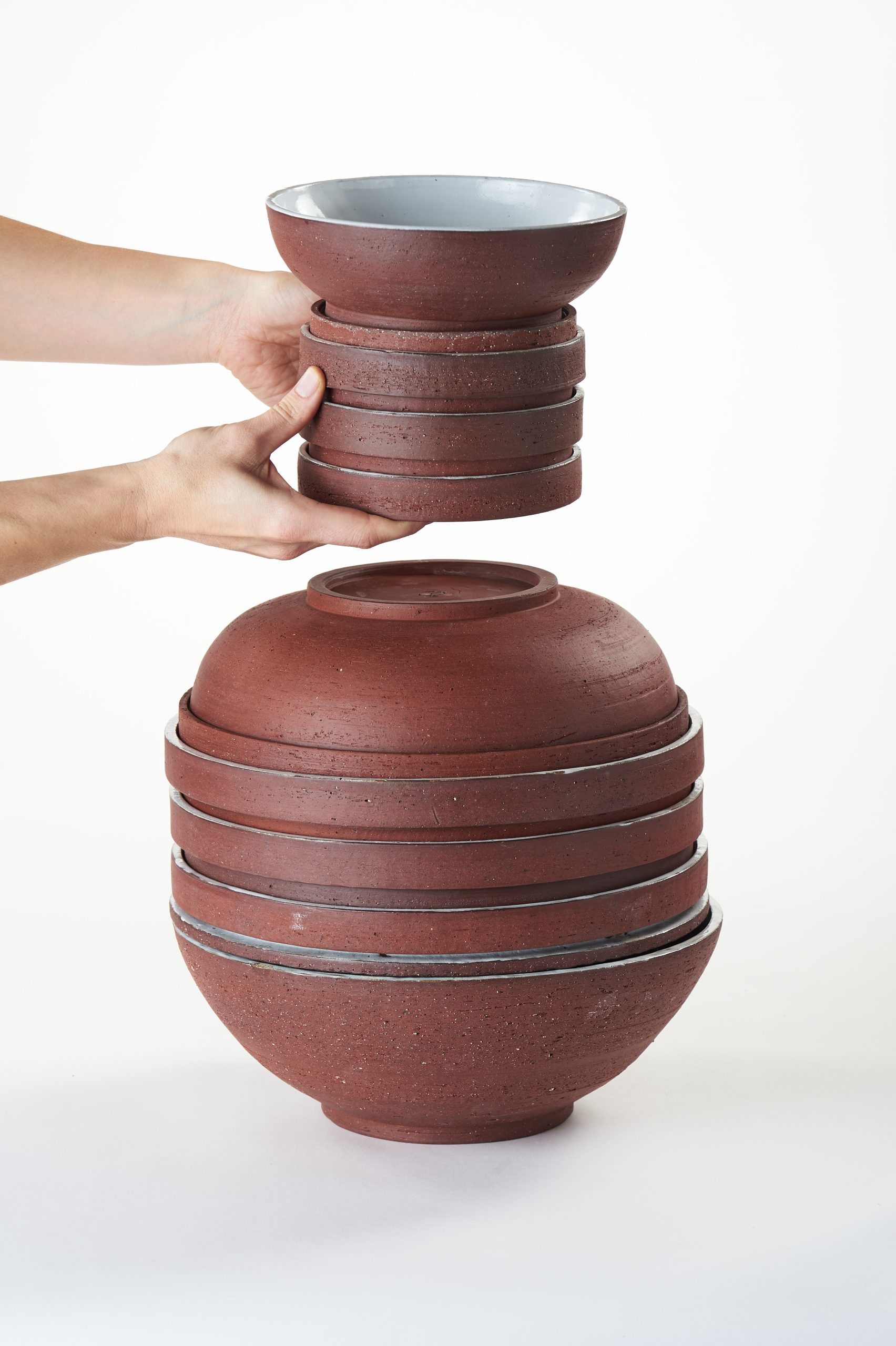 Stackable tableware, 16 pieces - Kayan model - ByManet
